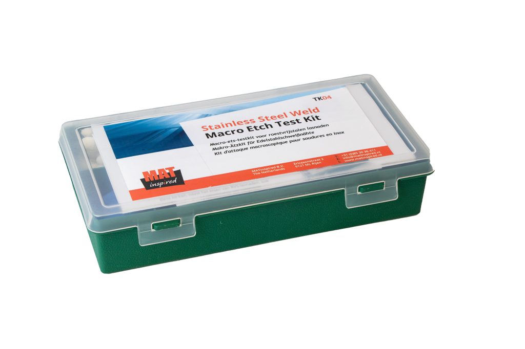 Macro Etching Kit for Stainless Steel Welds | MATinspired
